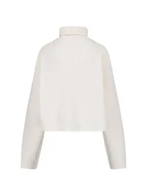 LISA YANG Cashmere Zerlina Sweater - White