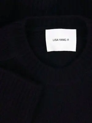 LISA YANG Cashmere Sweater "solene - Black