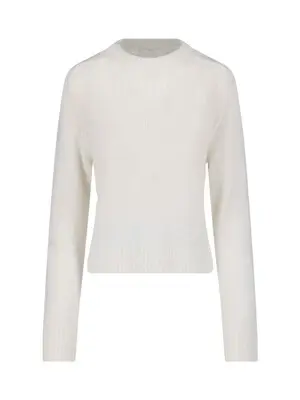 LISA YANG Cashmere Sweater "solene - White