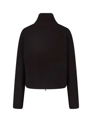 LISA YANG Cashmere Zip Cardigan - Brown