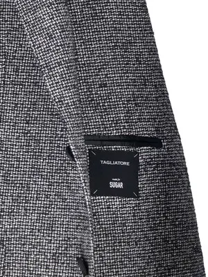 Tagliatore Single-breasted Blazer In Wool Blend