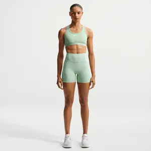 Nike Universa High-waisted 5" Biker Shorts With No Front Seam - Green