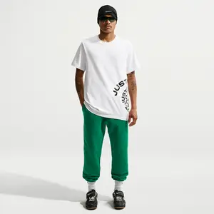 Nike Club Cuffed Brushed Fleece Pants - Green