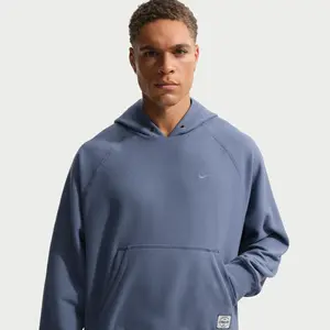 Nike N.a.c. Dri-fit Fleece Training Hoodie - Blue
