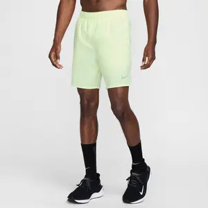 Nike Challenger Dri-fit 7" Brief-lined Running Shorts - Yellow