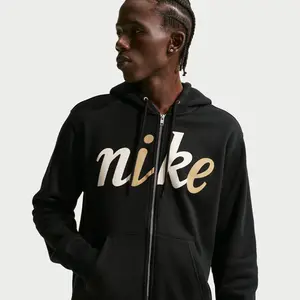 Nike Sportswear Club Fleece Full-zip Hoodie - Black