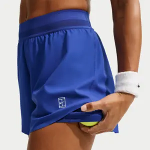Nike Nikecourt Ace Advantage Dri-fit Tennis Shorts - Blue