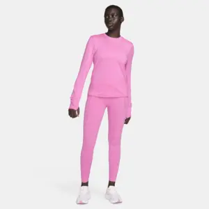 Nike Dri-fit Swift Element Uv Long Sleeve Running Top
