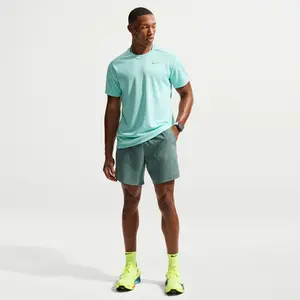 Nike Stride Dri-fit 7" Brief-lined Running Shorts - Grey