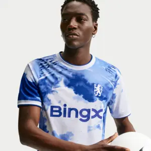 Nike Chelsea Fc Dri-fit Soccer Pre-match Top - White