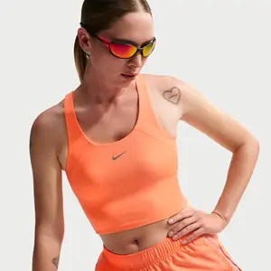 Nike Tempo Medium-support Cropped Sports Bra Tank Top