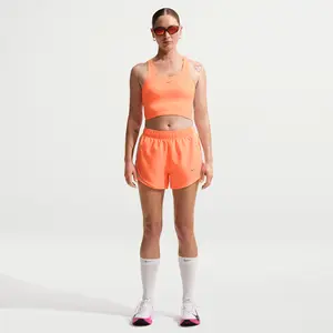 Nike Tempo Medium-support Cropped Sports Bra Tank Top