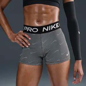 Nike Pro Mid-rise 3" Printed Biker Shorts