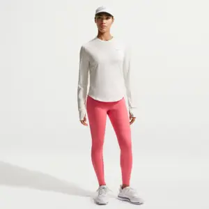 Nike Swift High-waisted 7/8 Running Leggings With Pockets - Pink