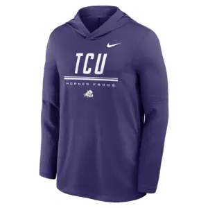 Nike College Dri-fit Lightweight Hoodie - Purple