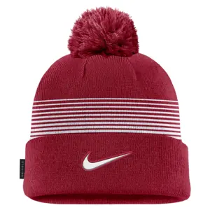 Nike Washington State Sideline Peak College Cuffed Pom Beanie