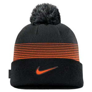 Nike Oregon State Sideline Peak College Cuffed Pom Beanie