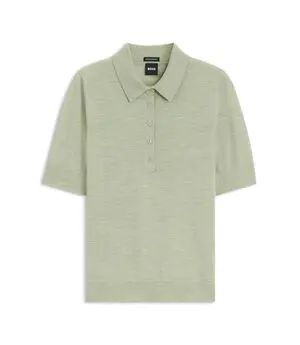 BOSS Superfine Merino Wool Knit Polo