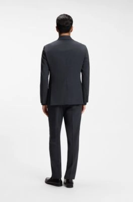 BOSS Two-piece Slim-fit Suit In Performance-stretch Fabric