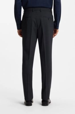 BOSS Two-piece Slim-fit Suit In Performance-stretch Fabric