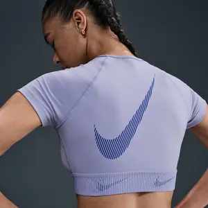 Nike Pro Dri-fit Cropped Graphic Top