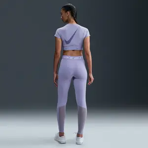 Nike Pro Dri-fit Cropped Graphic Top