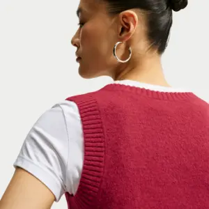 Nike Chill Knit Loose Sweater Vest - Red