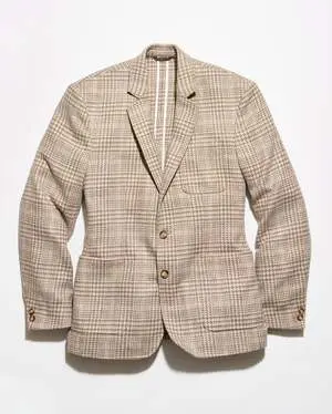 Billy Reid Exploded Glen Plaid Archie Jacket