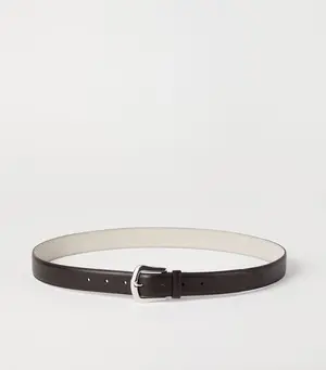 Brunello Cucinelli Calfskin Belt - Brown