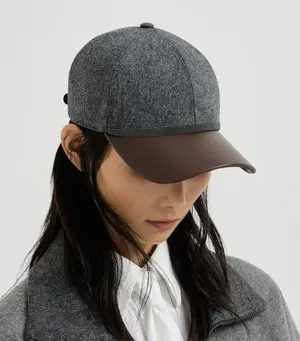 Brunello Cucinelli Virgin Wool Baseball Cap