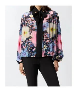 Pinko Floral-print Blouse
