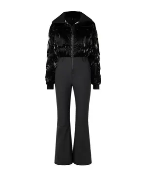 Perfect Moment Helen Embroidered Quilted Down Ski Suit