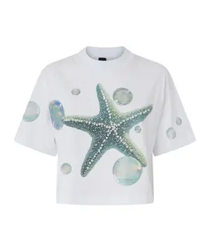 Pinko Starfish-print T-shirt