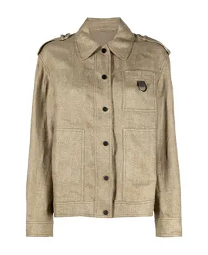 Brunello Cucinelli Pocket-detailed Shirt Jacket