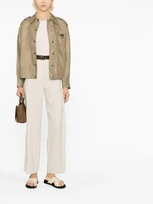 Brunello Cucinelli Pocket-detailed Shirt Jacket