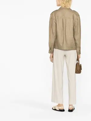 Brunello Cucinelli Pocket-detailed Shirt Jacket