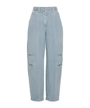 Brunello Cucinelli Mid-rise Straight-leg Denim Jeans