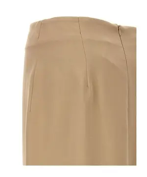 Brunello Cucinelli Midi Skirt With Slit Detail