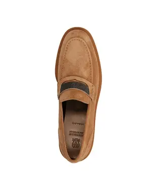 Brunello Cucinelli Embellished Almond Toe Loafers