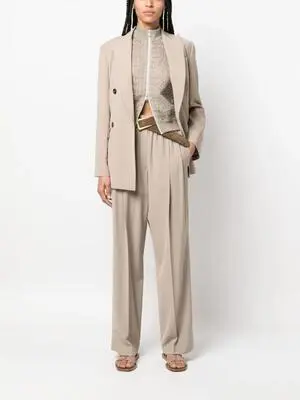 Brunello Cucinelli Sleeveless Cropped Jacket