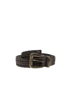 Brunello Cucinelli Braided Buckle Belt