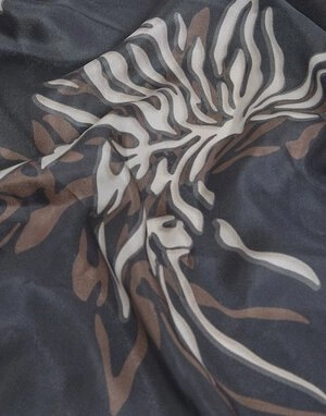 Brunello Cucinelli Floral-print Silk Foulard Scarf
