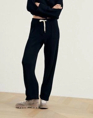 Brunello Cucinelli Ribbed Drawstring Waist Pants