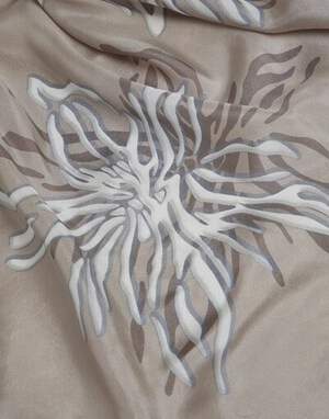 Brunello Cucinelli Floral-print Silk Scarf