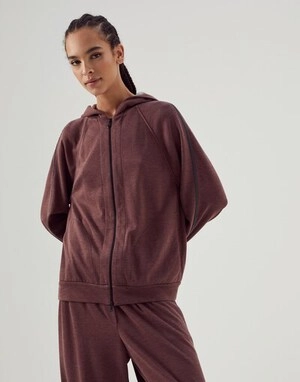 Brunello Cucinelli Jersey-knit Drawstring Zipped Hoodie
