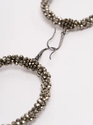 Brunello Cucinelli Crystal-embellishment Drop Earrings