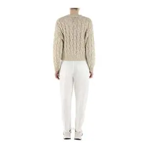 Brunello Cucinelli Cable Knitted Crewneck Jumper