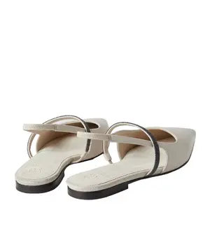 Brunello Cucinelli Slingback Ballet Flats