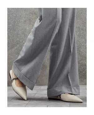 Brunello Cucinelli Slingback Ballet Flats