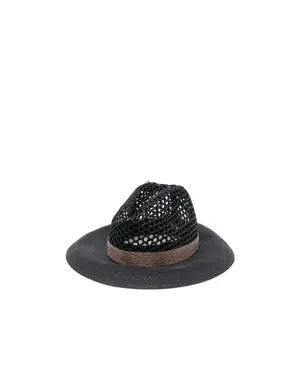 Brunello Cucinelli Perforated Wide-brim Hat